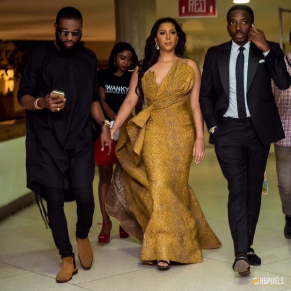 Bovi and Mimi Fawaz step out in style for the NFF Awards - 9JEZEERABLOG